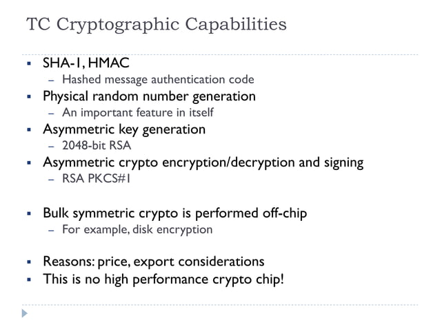 Introduction to Trusted Computing | PPT