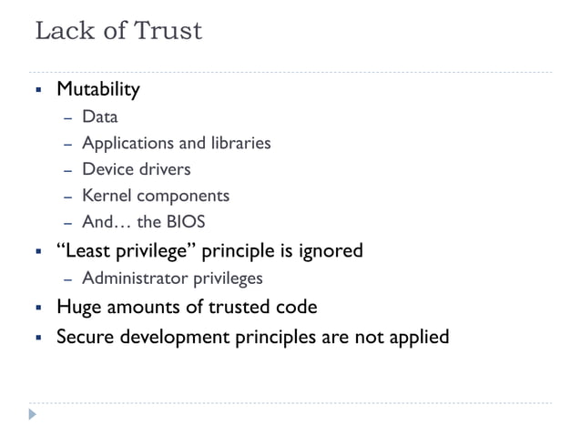 Introduction to Trusted Computing | PPT