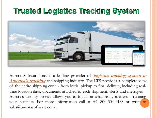 Trusted Logistics Tracking System | PPTX