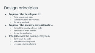 Trusted Types and the end of DOM XSS | PPT