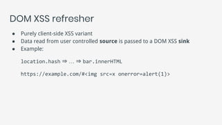 Trusted Types and the end of DOM XSS | PPT