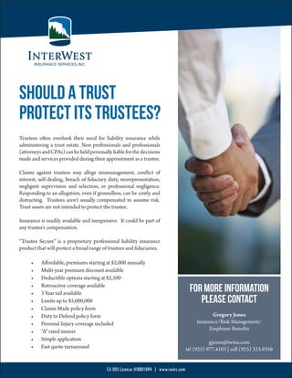 Trustee liability | PDF