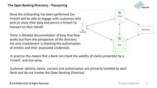 Trust Frameworks and Open Banking #fapisum - Japan/UK Open Banking and APIs Summit 2018 - July ...