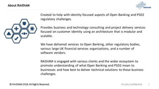 Trust Frameworks and Open Banking #fapisum - Japan/UK Open Banking and APIs Summit 2018 - July ...