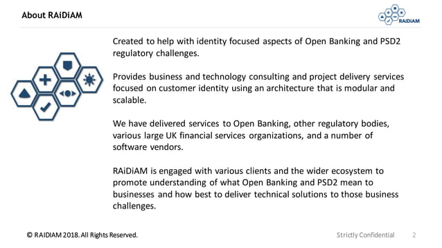 Trust Frameworks and Open Banking #fapisum - Japan/UK Open Banking and APIs Summit 2018 - July ...