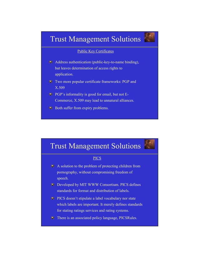 Trust in Distributed Systems | PDF