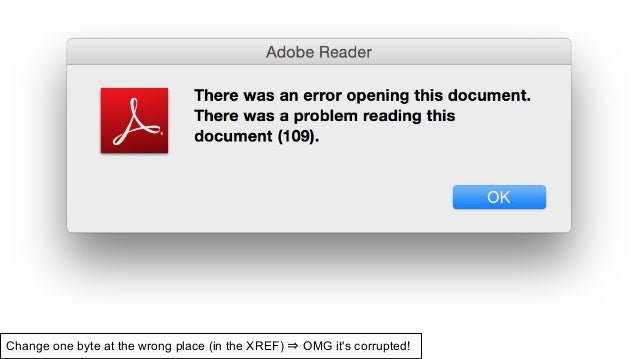 Trusting files (and their formats)