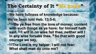 Trusting God's Providence | Verse: Romans 8: 28-31 | PPTX