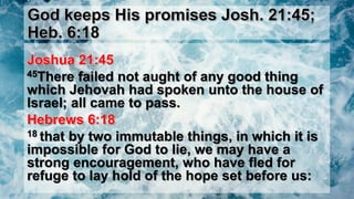 Trusting God's Providence | Verse: Romans 8: 28-31 | PPTX