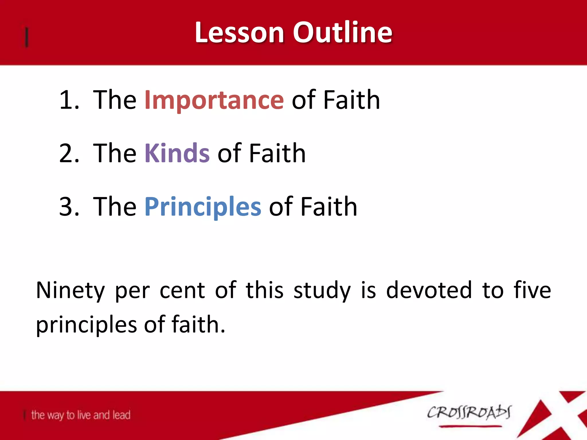 Principles of Faith | PPTX