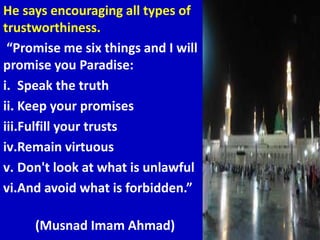 Trustworthiness in Islam | PPTX