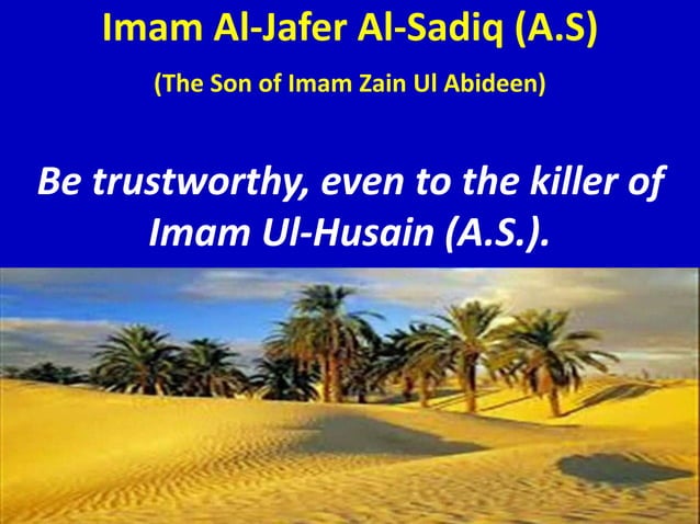 Trustworthiness in Islam | PPTX | Islam | Religion & Spirituality