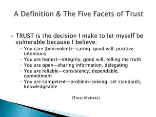 Trust matters sc | PPTX