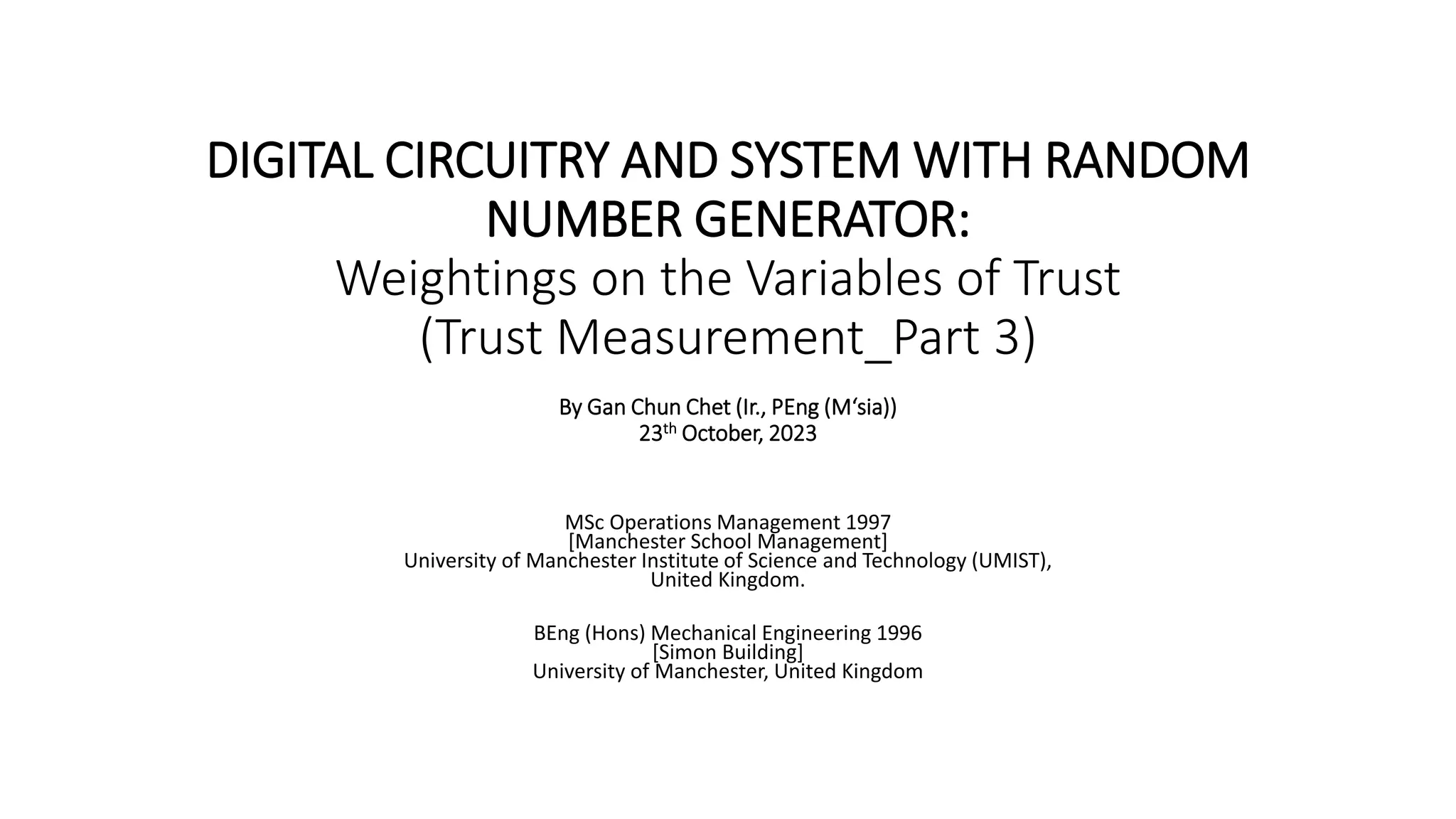 Trust Measurement Presentation_Part 3 | PPTX