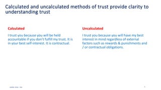 Trust & Performance | PDF