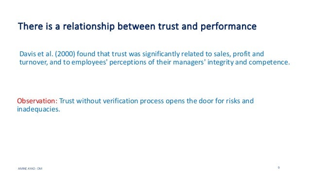 Trust & Performance