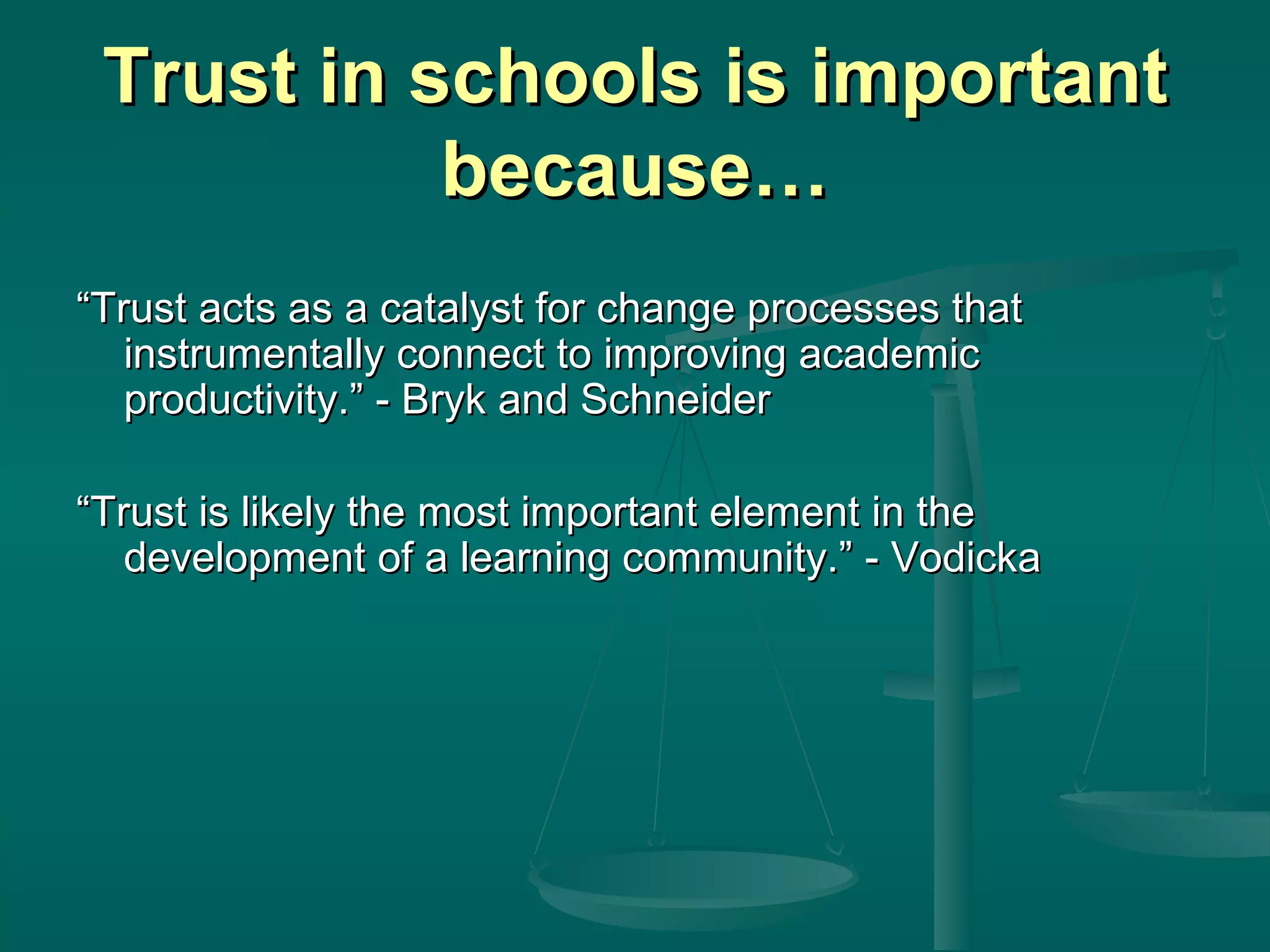 Trust Presentation | PPT