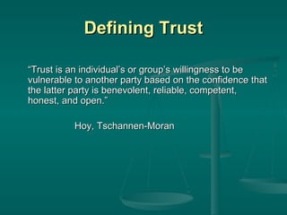 Trust Presentation | PPT