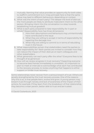 Trust Recovery in the Team by David Clutterbuck.pdf