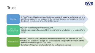 Trusts application for exemption and 80 g registration | PPTX