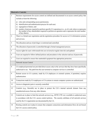 Trust service principles and criteria for certification authorities | PDF