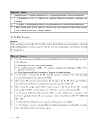 Trust service principles and criteria for certification authorities | PDF