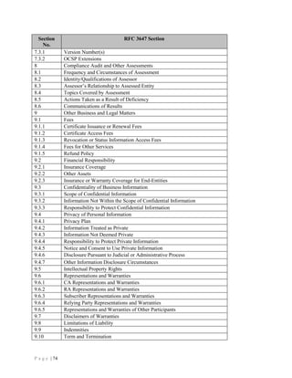 Trust service principles and criteria for certification authorities | PDF