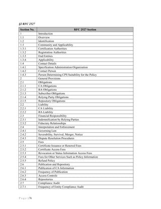 Trust service principles and criteria for certification authorities | PDF