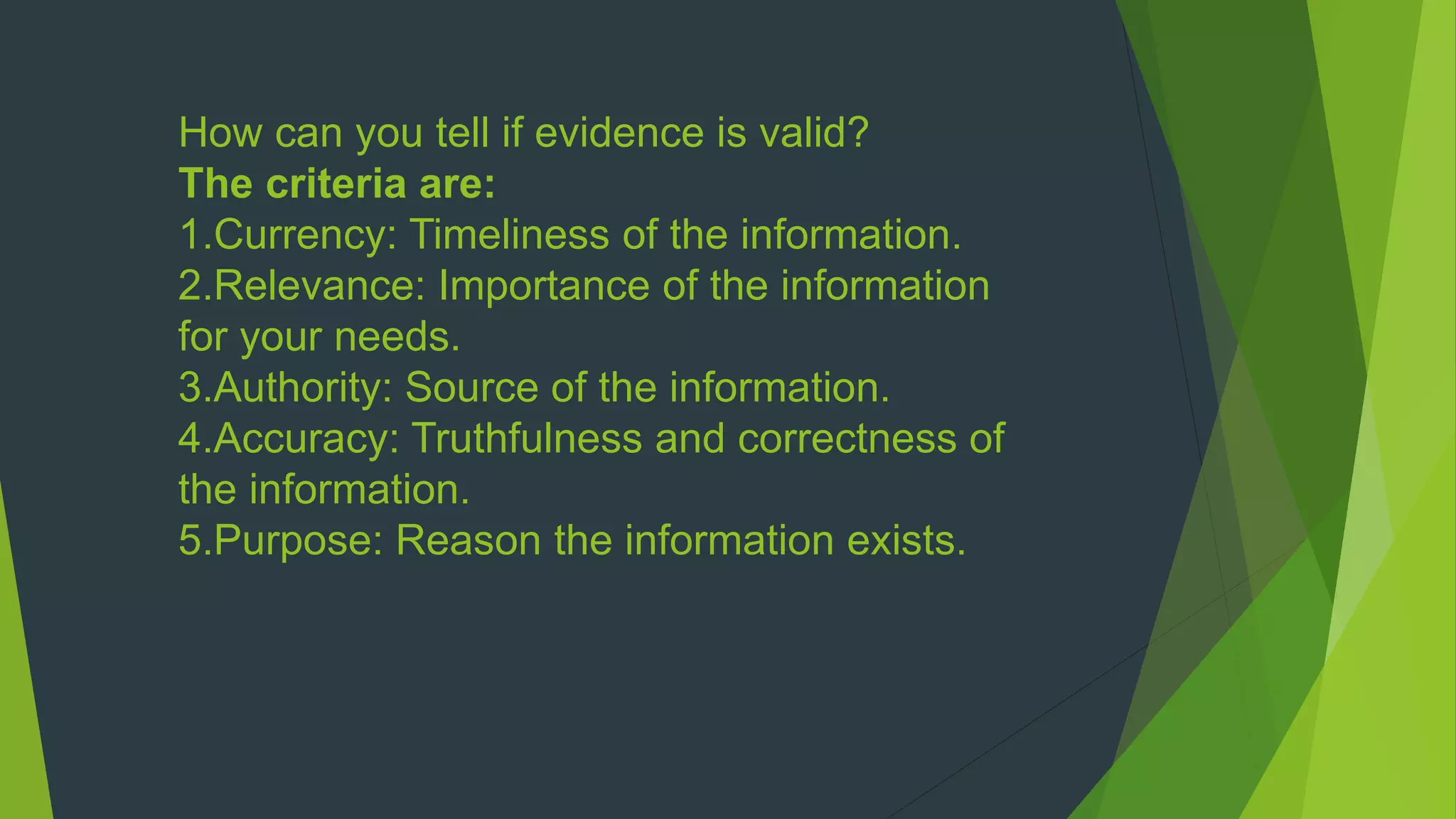 TRUST UPON EVIDENCE.pptx