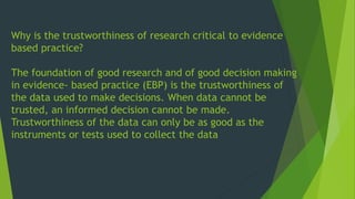 TRUST UPON EVIDENCE.pptx