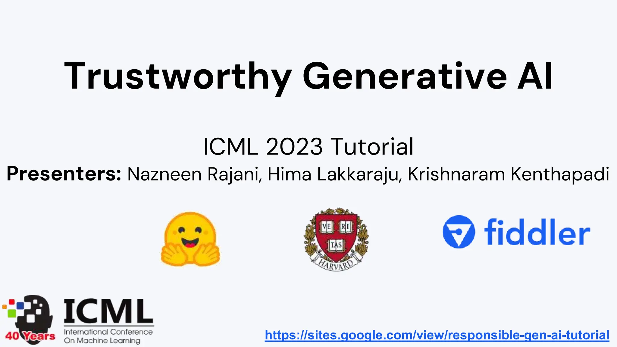 Trustworthy Generative AI_ ICML'23 Tutorial.pptx | Artificial Intelligence | Technology & Computing