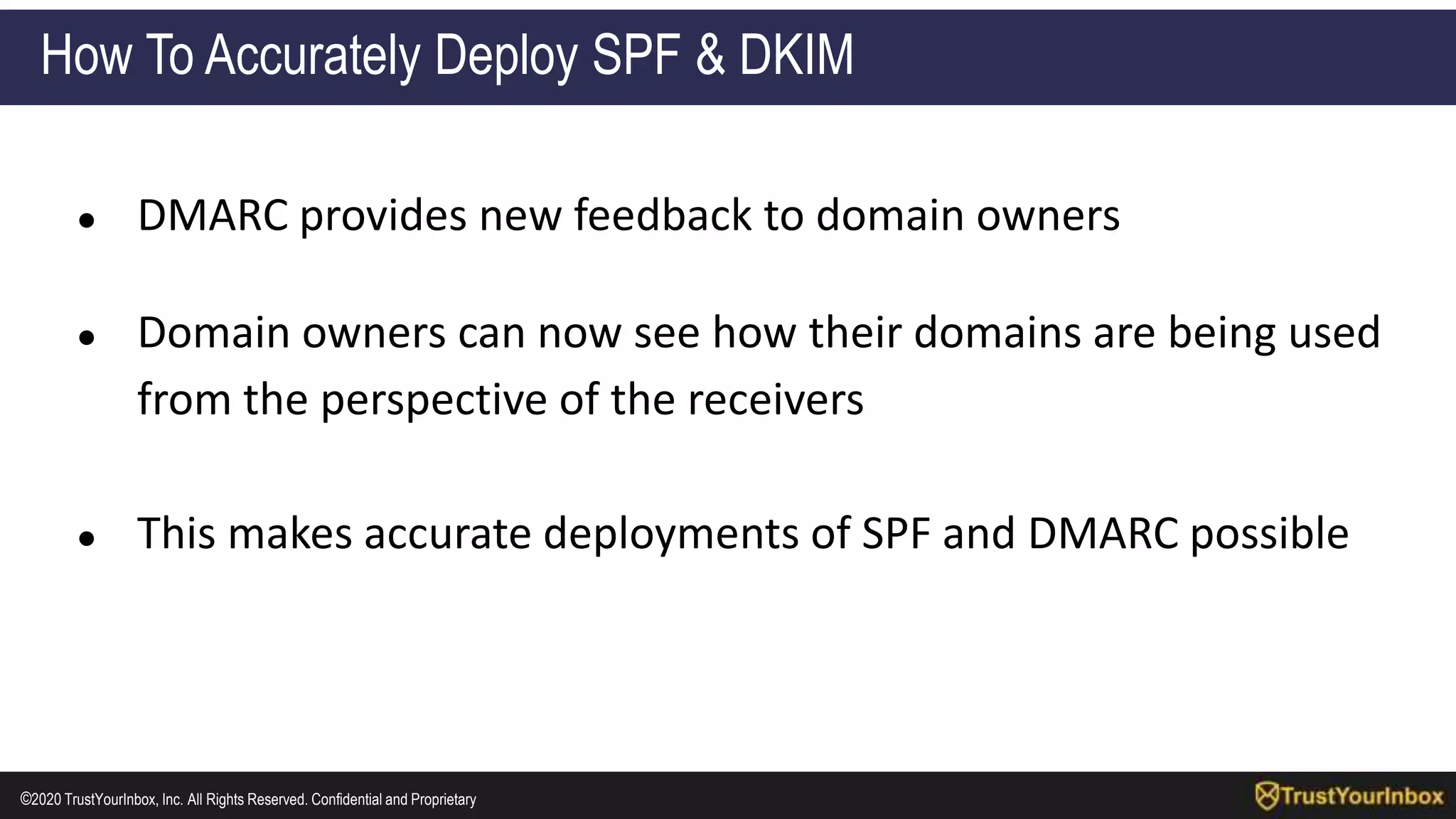 TrustYourInbox: What is DMARC? | PPT