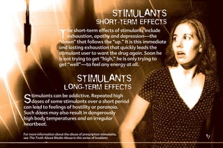 Truth about-prescription-drug-abuse-booklet-en | PPT