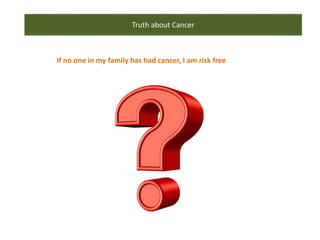 Truth about cancer | PPT