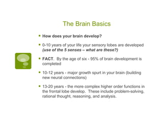 Truth about the teenage brain | PPT