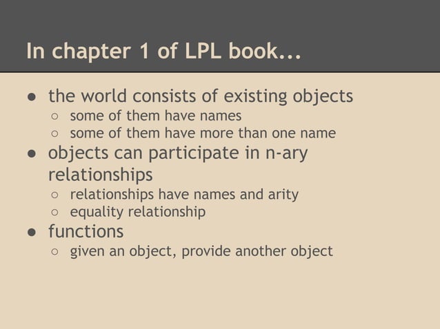 Truth, deduction, computation; lecture 2 | PPT