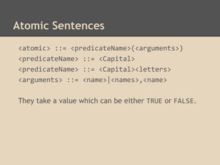 Truth, deduction, computation; lecture 2 | PPT