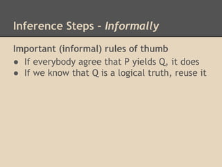 Truth, deduction, computation lecture 6 | PDF