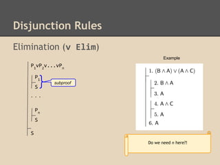 Truth, deduction, computation lecture 7 | PPT