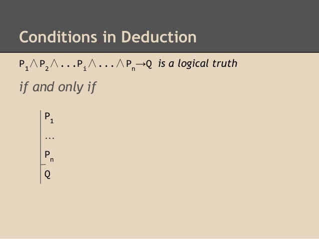 Truth, deduction, computation lecture 8