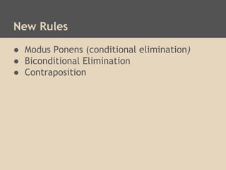 Truth, deduction, computation lecture 9 | PDF