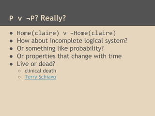 Truth, deduction, computation lecture a | PDF