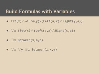 Truth, deduction, computation lecture b | PPT