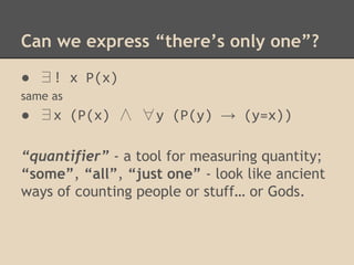 Truth, deduction, computation lecture d | PPT