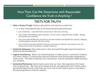 Truth definiton | PPT