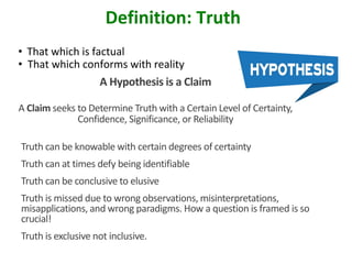 Truth definiton | PPT