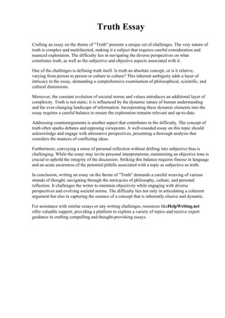 Truth Essay.pdf