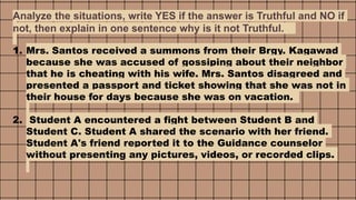 TRUTHFULNESS-PPT.-Finalfinalll.ppt | Internet Safety | Parenting