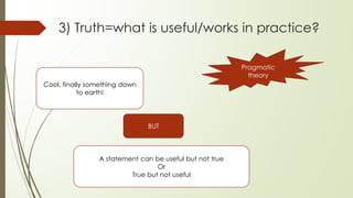 what is truth? Truth in a post-truth world | PPTX