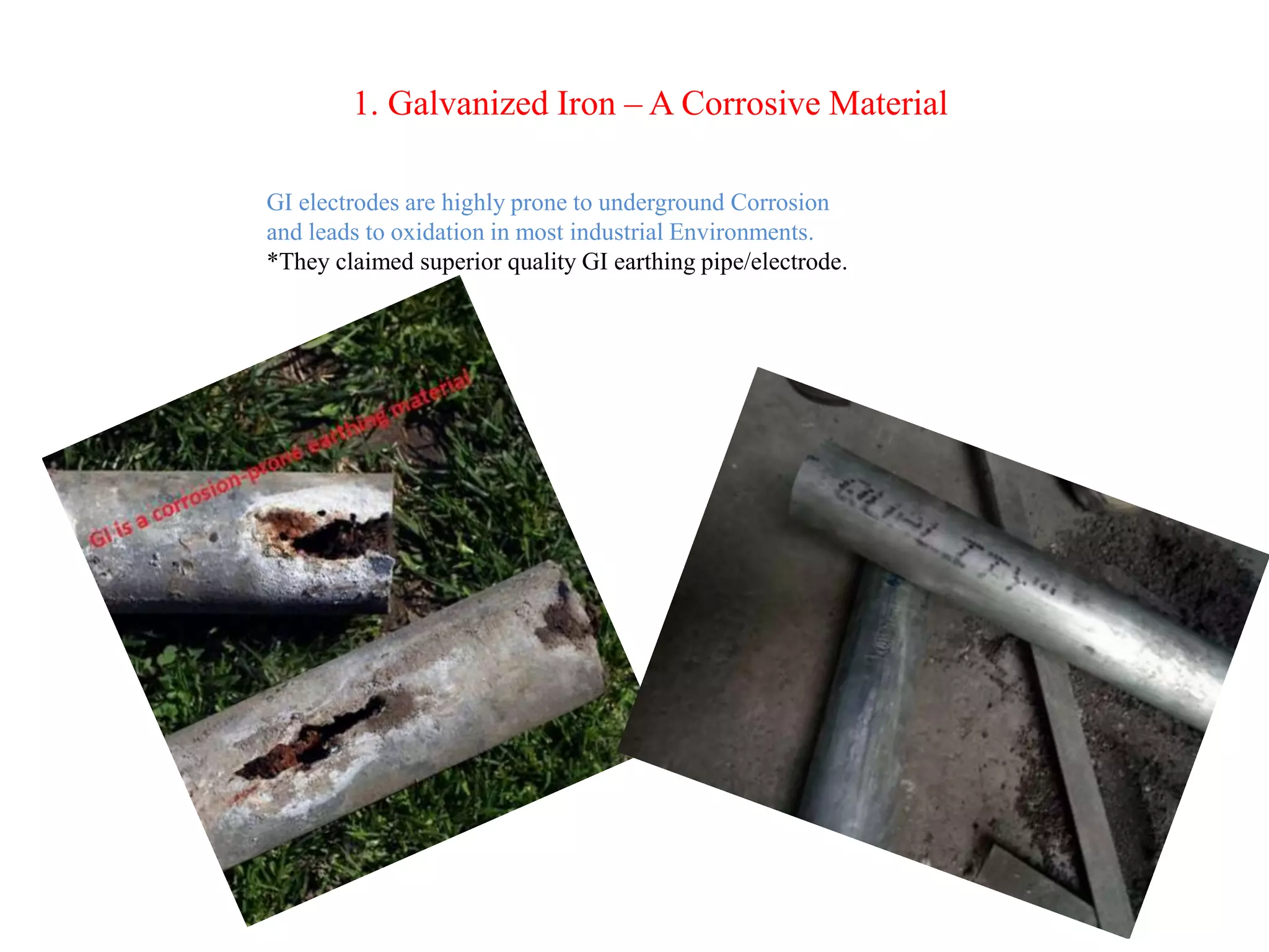 REALITY OF GI PIPE EARTHING | PPTX